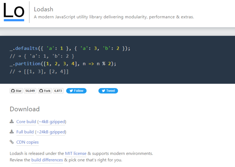 Lodash: 자바스크립트 유틸리티 라이브러리의 기능과 사용 예시 | 디지털노마드의 블로그